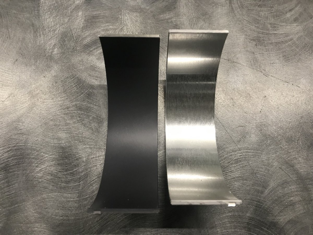 Which engine connecting rod bearings are half copper and half aluminum ...